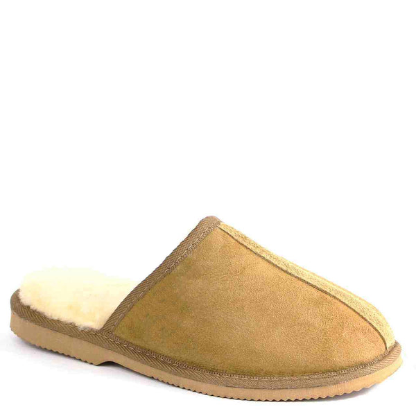 Classic Scuffs Ian Chestnut | Mens – Sheepskins Downunder