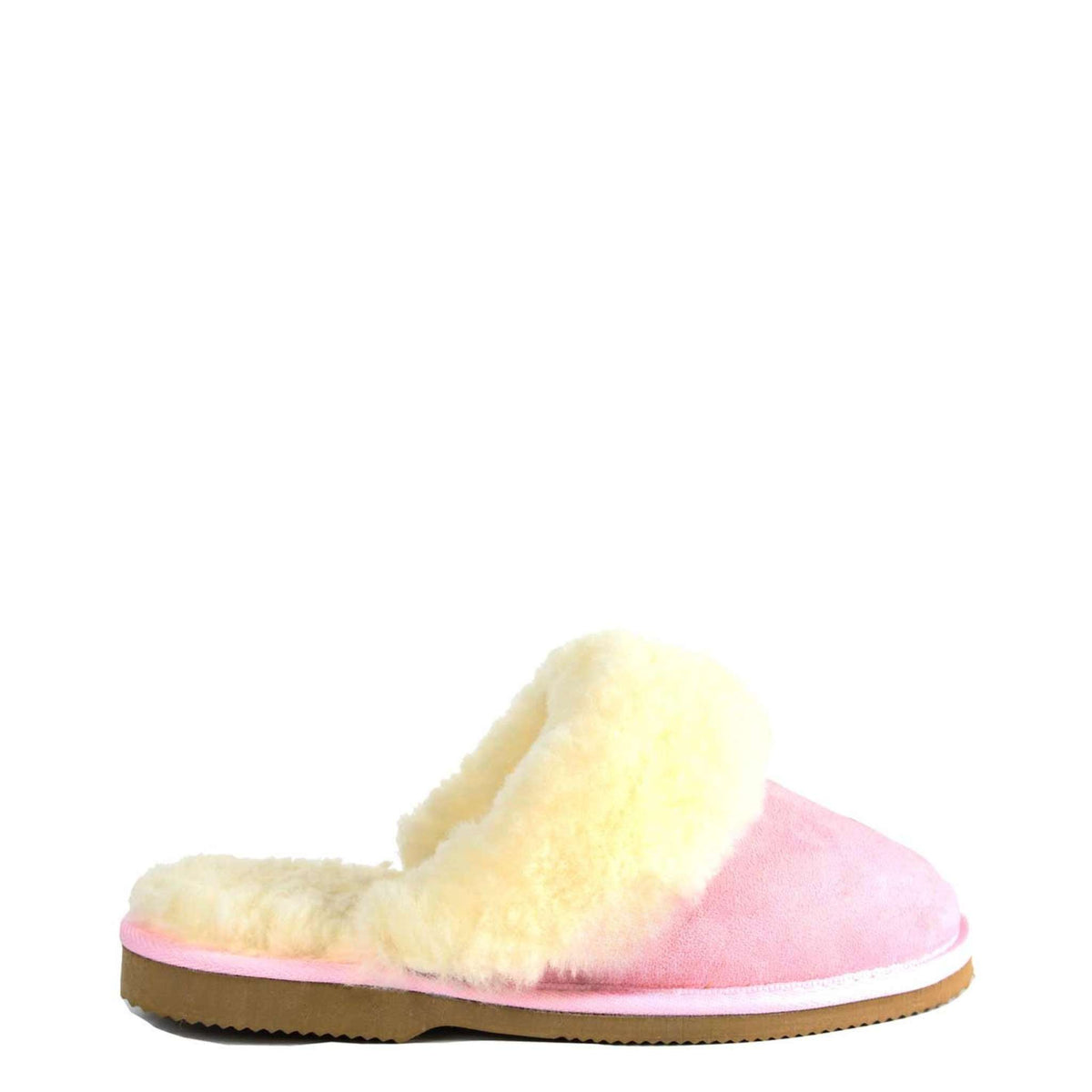 Classic Scuffs Ladies Pink – Sheepskins Downunder